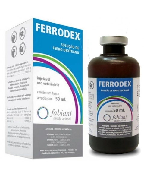 FERRODEX INJ 50ML
